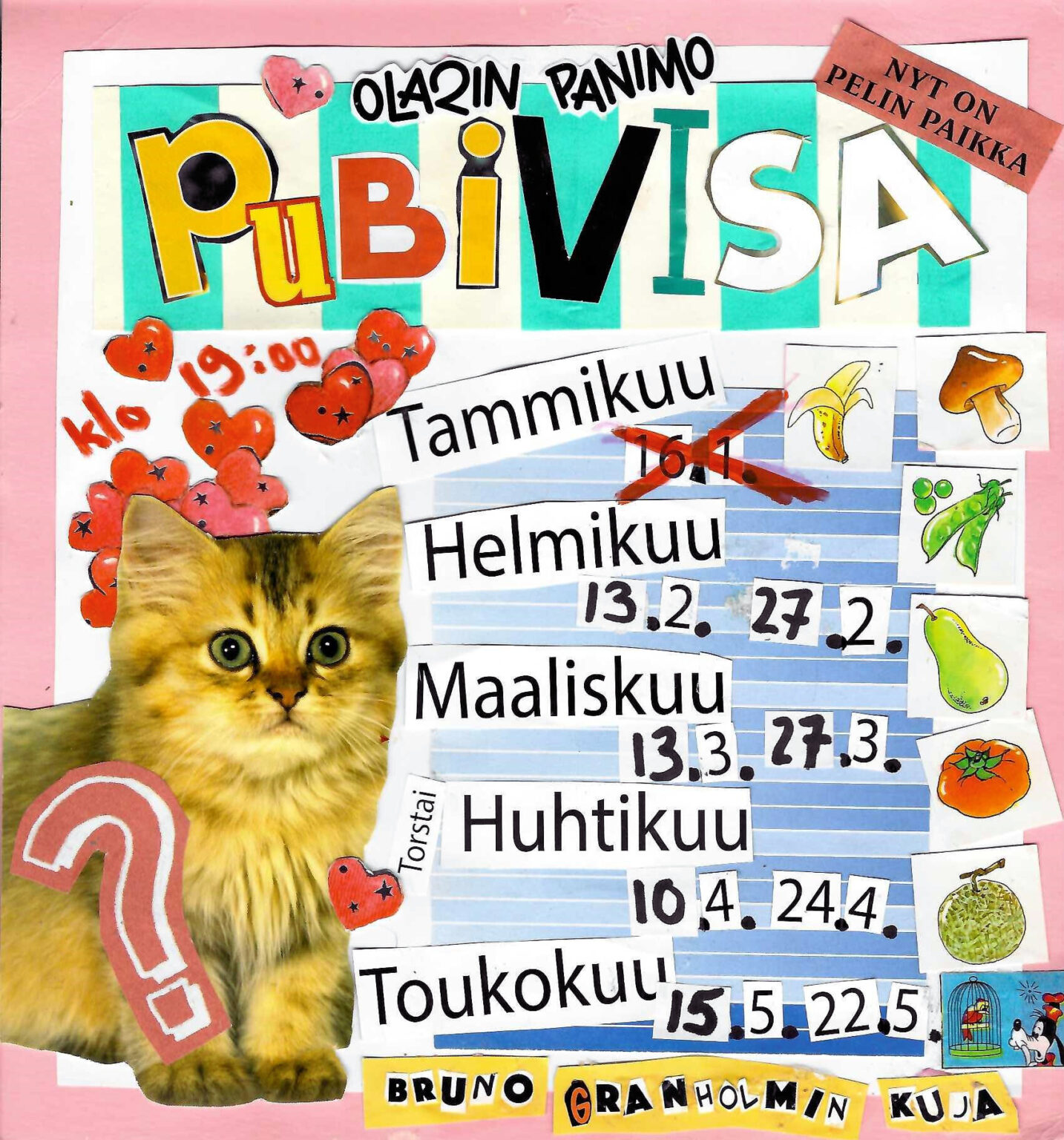 Pubivisa Olarin Panimolla to 13.3 "Sääki oot nii sää!" - aiheena ...